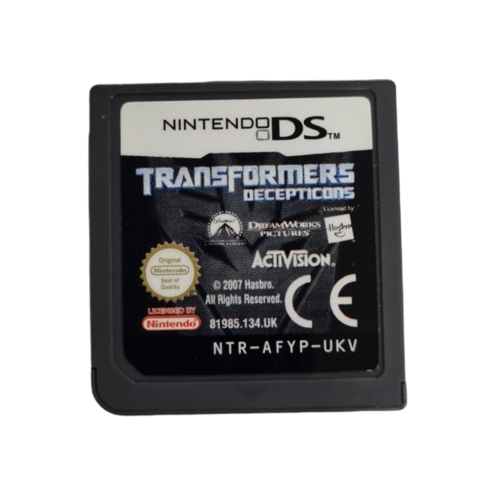 Pre-owned Transformers Decepticons DS - Cartridge Only - Own4Less